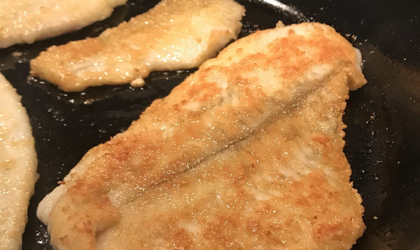 Panerad fisk - Snabbmat i värmen - Viaventri